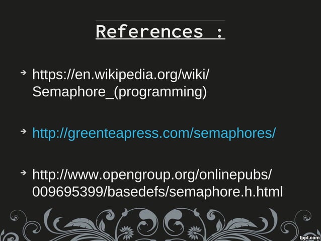 Semaphores | PDF | Operating Systems | Computer Software and Applications