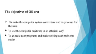 Operating system in nine slides that help you | PPT