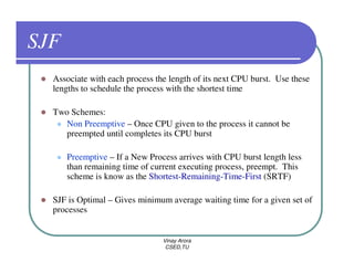 OS - CPU Scheduling | PPT
