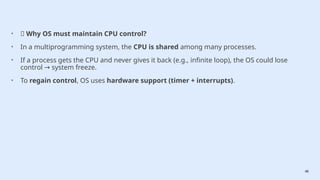 Comprehensive Overview of Operating System Concepts and Architecture | PPTX