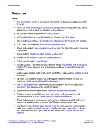 Os eclipse-androidwidget-pdf | PDF | Operating Systems | Computer Software and Applications