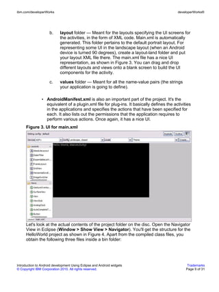 Os eclipse-androidwidget-pdf | PDF | Operating Systems | Computer Software and Applications