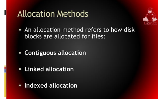 File System Implementation & Linux Security | PPTX