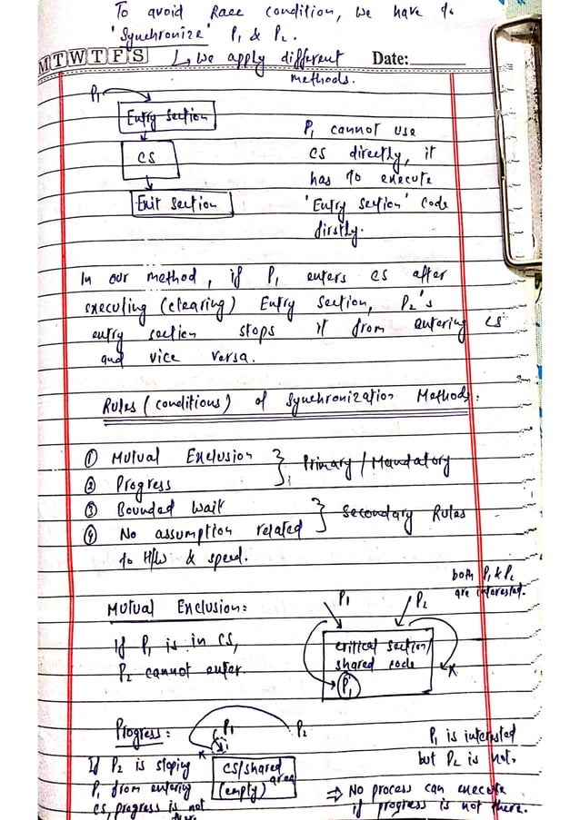 Operating System Notes Computer Science Ppt