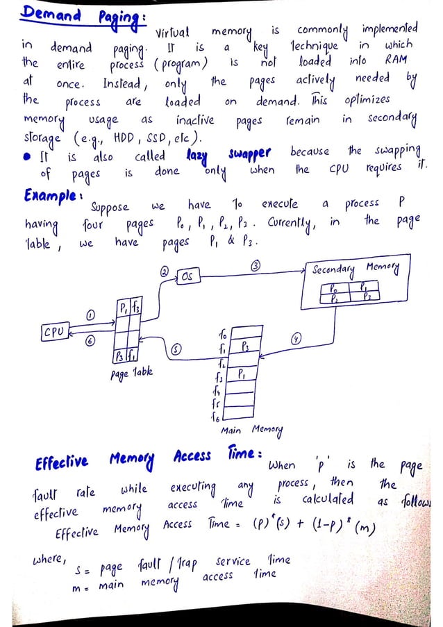 Operating System Notes Computer Science Ppt