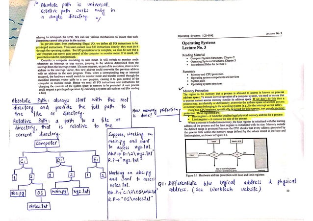 Operating system notes _ computer science | PPT