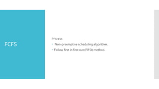 CPU Non-Preemptive Scheduling | PPTX