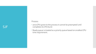 CPU Non-Preemptive Scheduling | PPTX