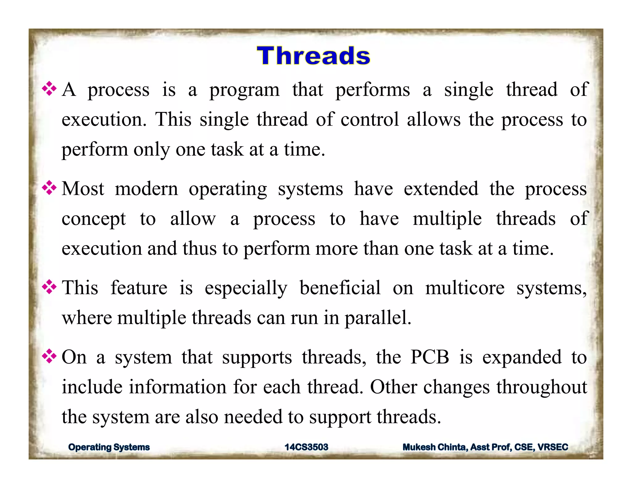 OS - Process Concepts | PDF