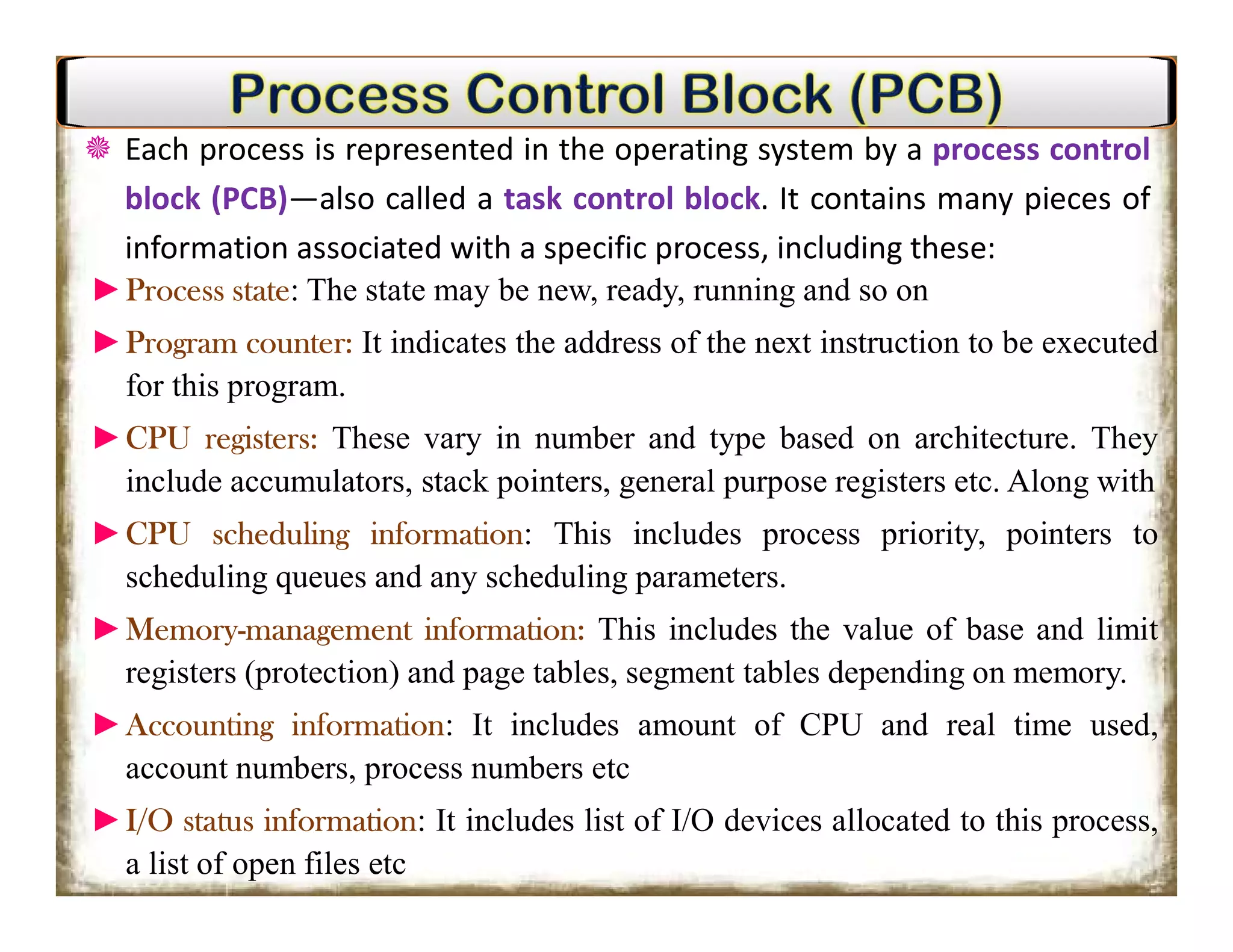 OS - Process Concepts | PDF