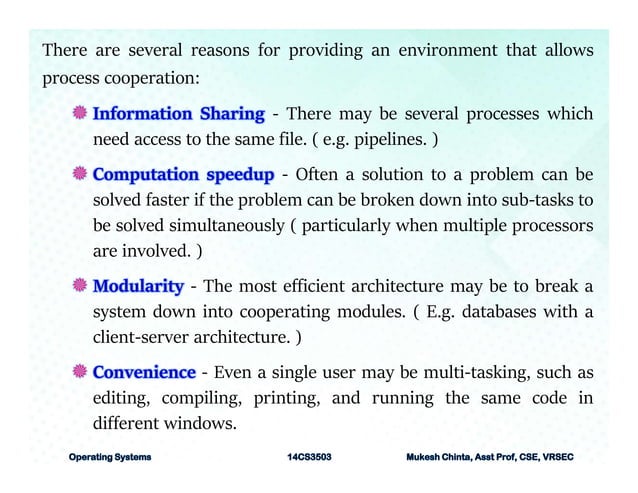 OS - Process Concepts | PDF | Operating Systems | Computer Software and Applications
