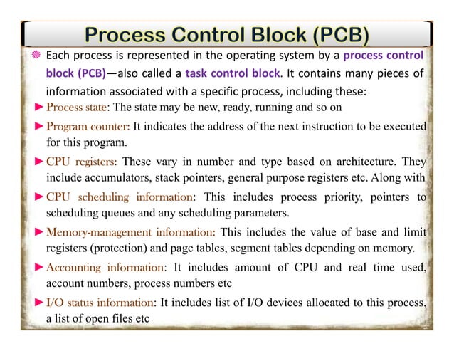 OS - Process Concepts | PDF | Operating Systems | Computer Software and ...