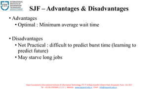 Operating System Scheduling Algorithms | PPTX