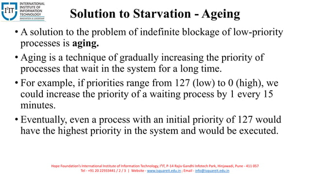 Operating System Scheduling Algorithms Ppt