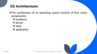 OS-UNIT-1-Part-2.pdf | Operating Systems | Computer Software and ...