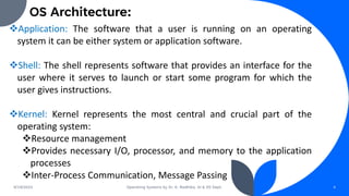 OS-UNIT-1-Part-2.pdf | Operating Systems | Computer Software and Applications