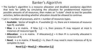 OS - Unit 3 Deadlock (Bankers Algorithm).pptx
