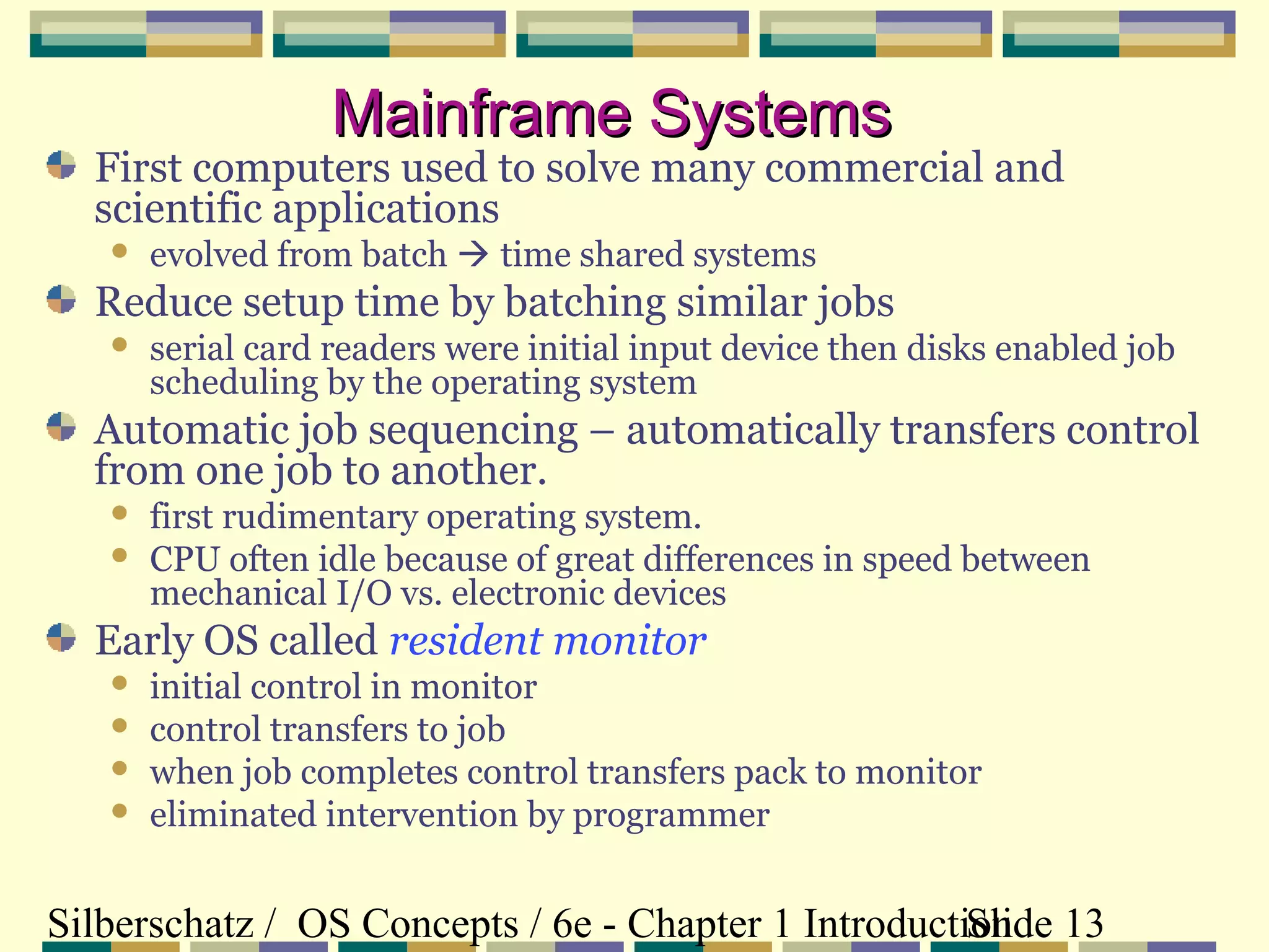 Silberschatz / OS Concepts | PPT