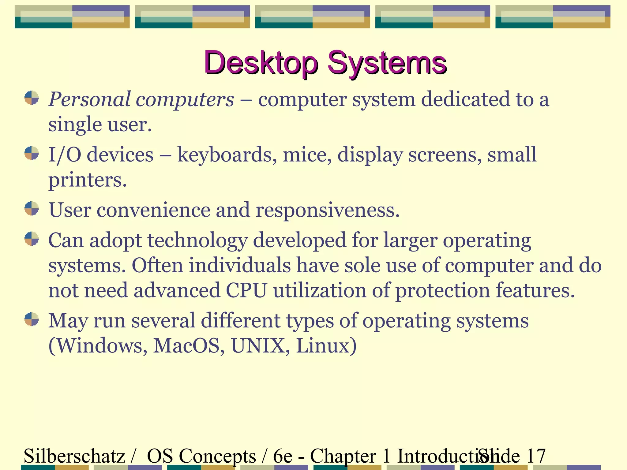 Silberschatz / OS Concepts | PPT
