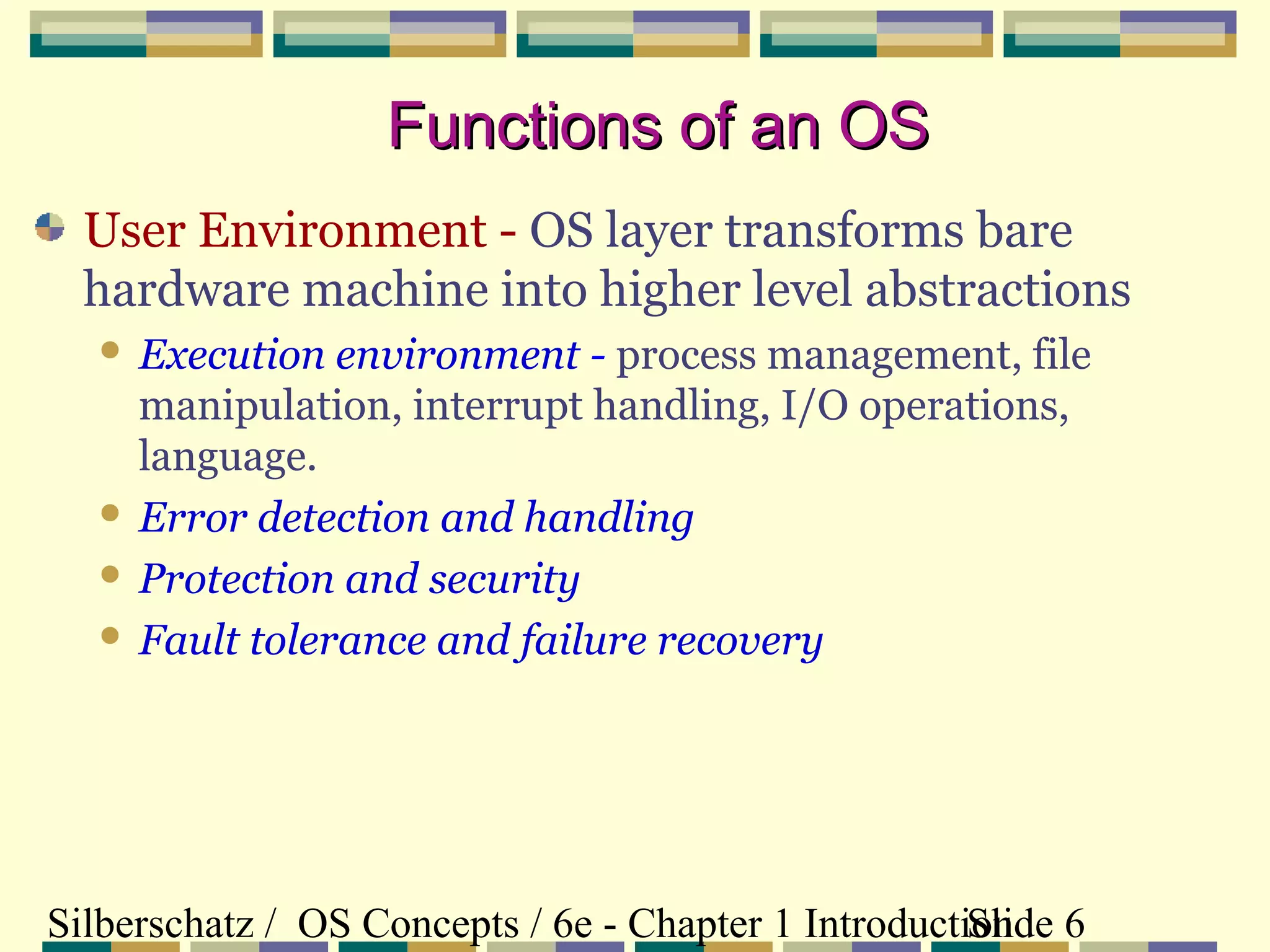 Silberschatz / OS Concepts | PPT