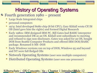 Silberschatz / OS Concepts | PPT