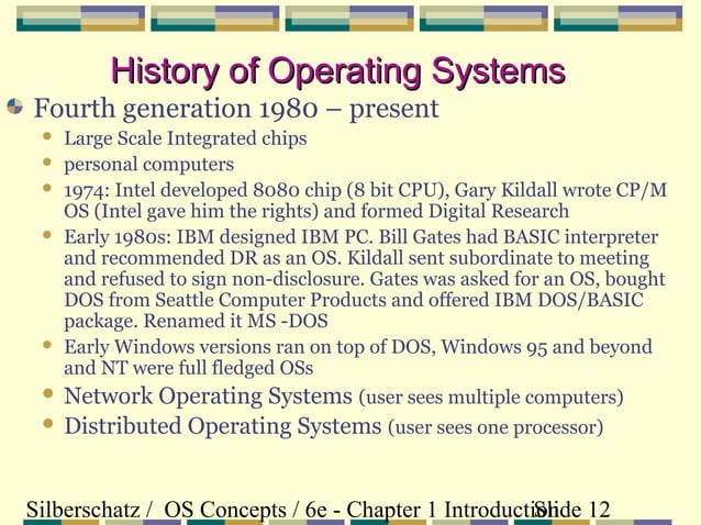 Silberschatz / OS Concepts | PPT