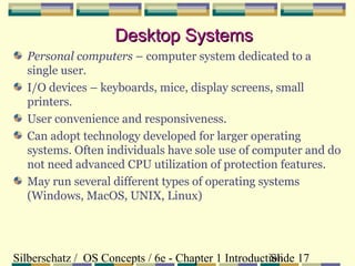 Silberschatz / OS Concepts | PPT