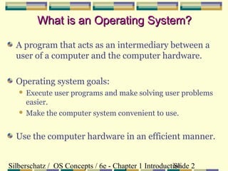 Silberschatz / OS Concepts | PPT