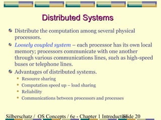 Silberschatz / OS Concepts | PPT