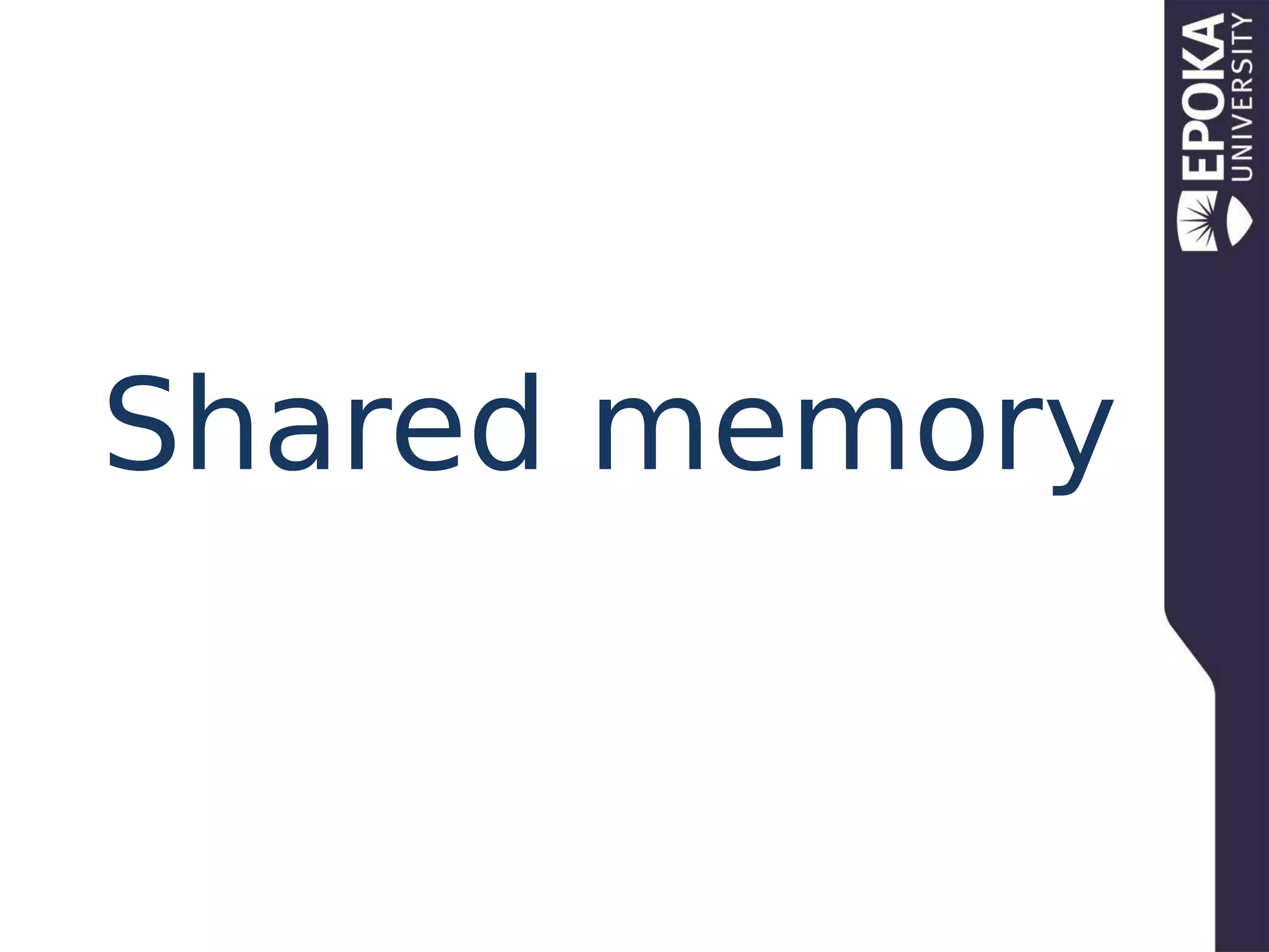 Shared Memory | PPT