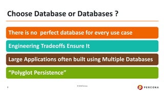 Choosing the Right Open Source Database | PPT