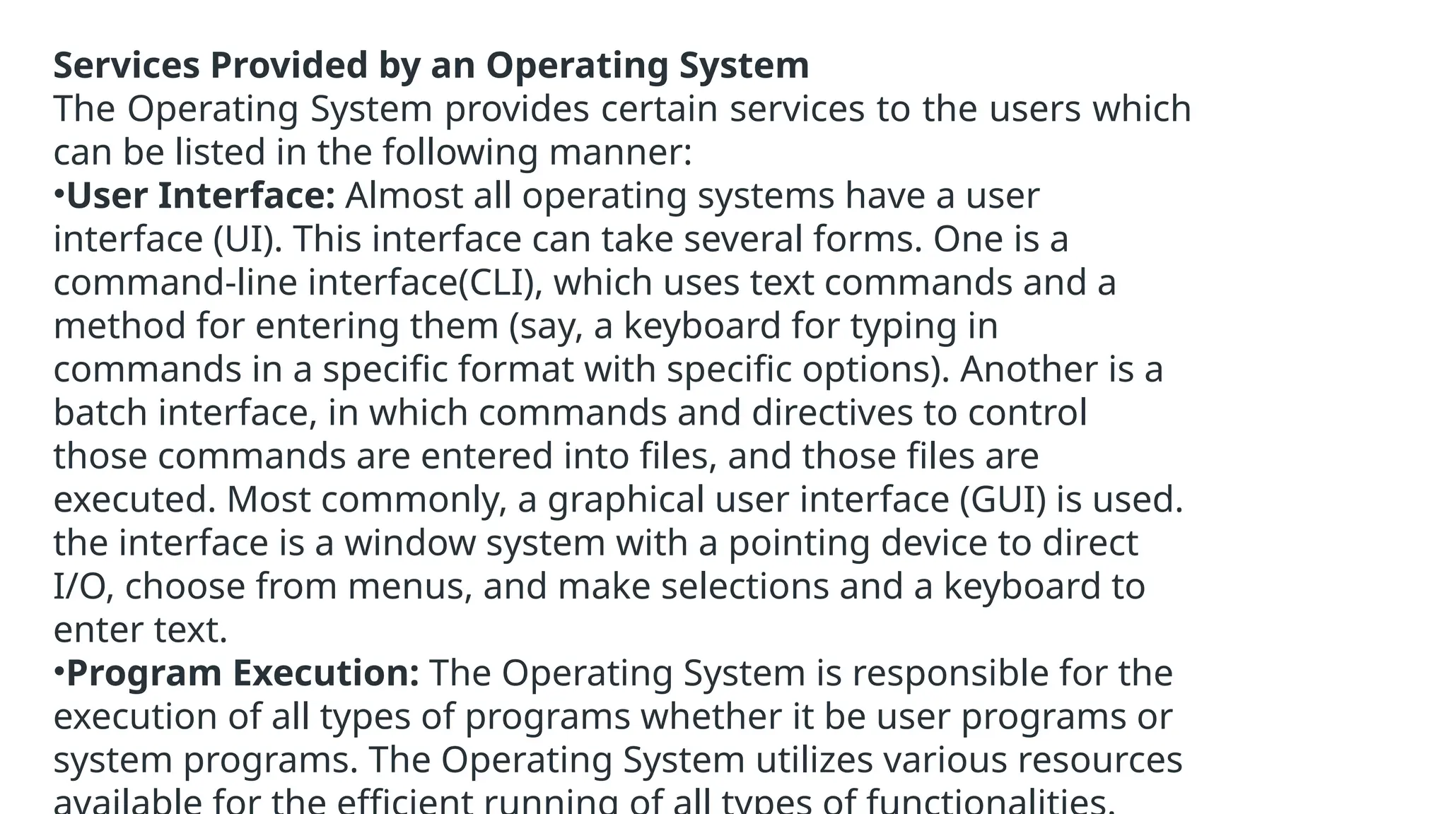 operating system basic ppt which we can learn os | PPT