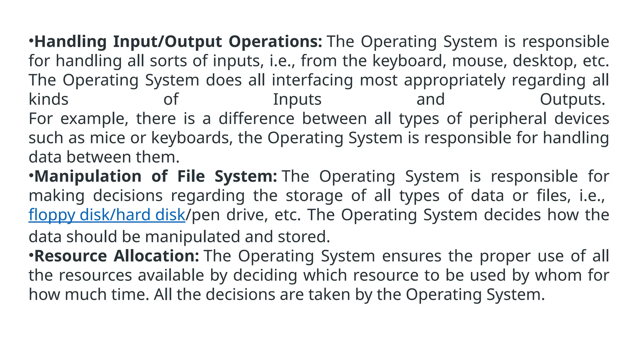 operating system basic ppt which we can learn os | PPT