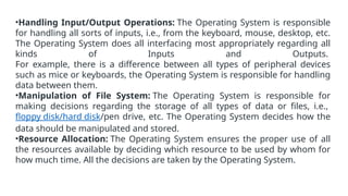 operating system basic ppt which we can learn os | PPT