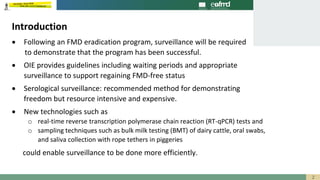 OS20 - Comparing surveillance approaches to support regaining free ...