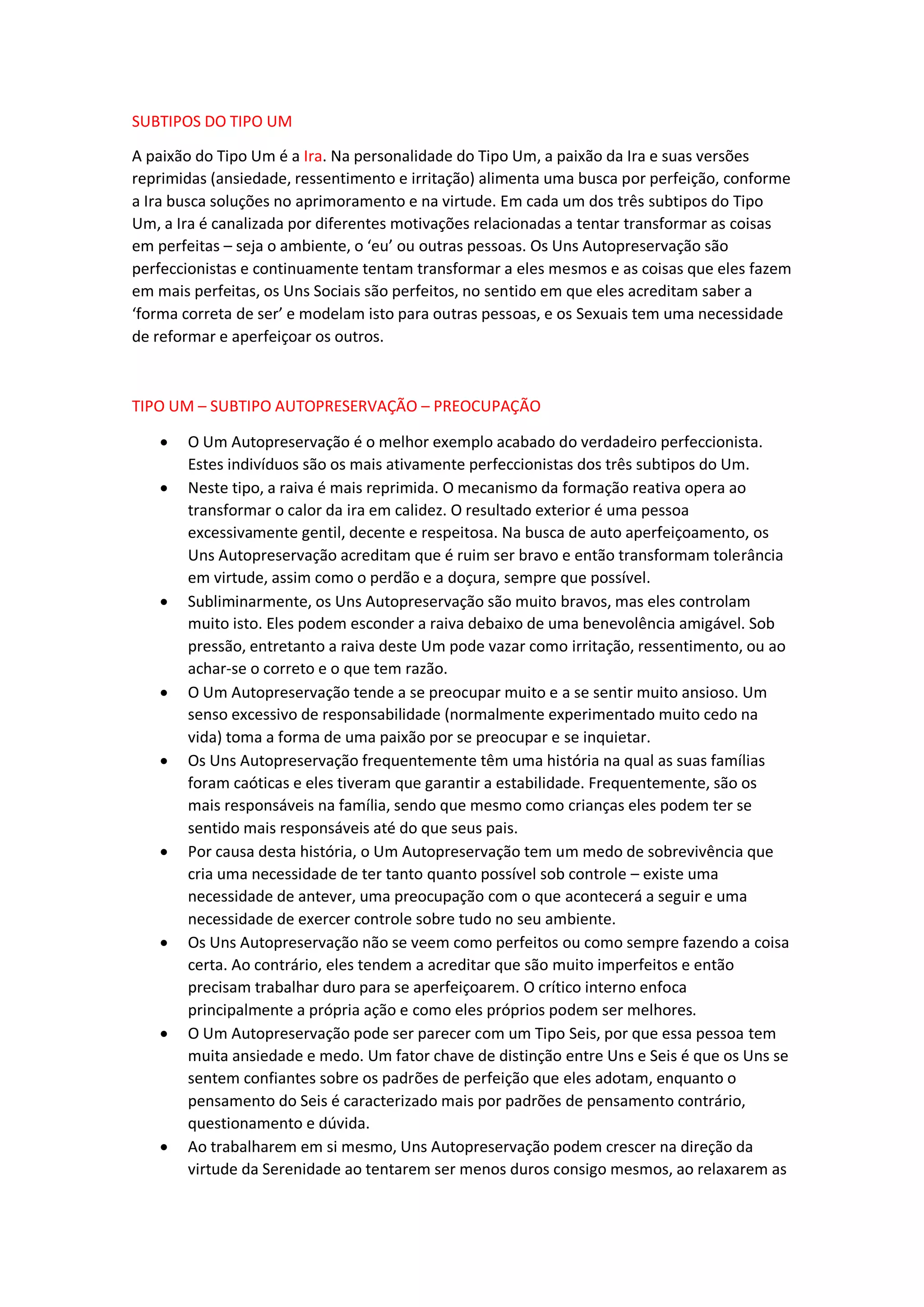 Os 27 subtipos de personalidade do sistema do eneagrama (1) | PDF
