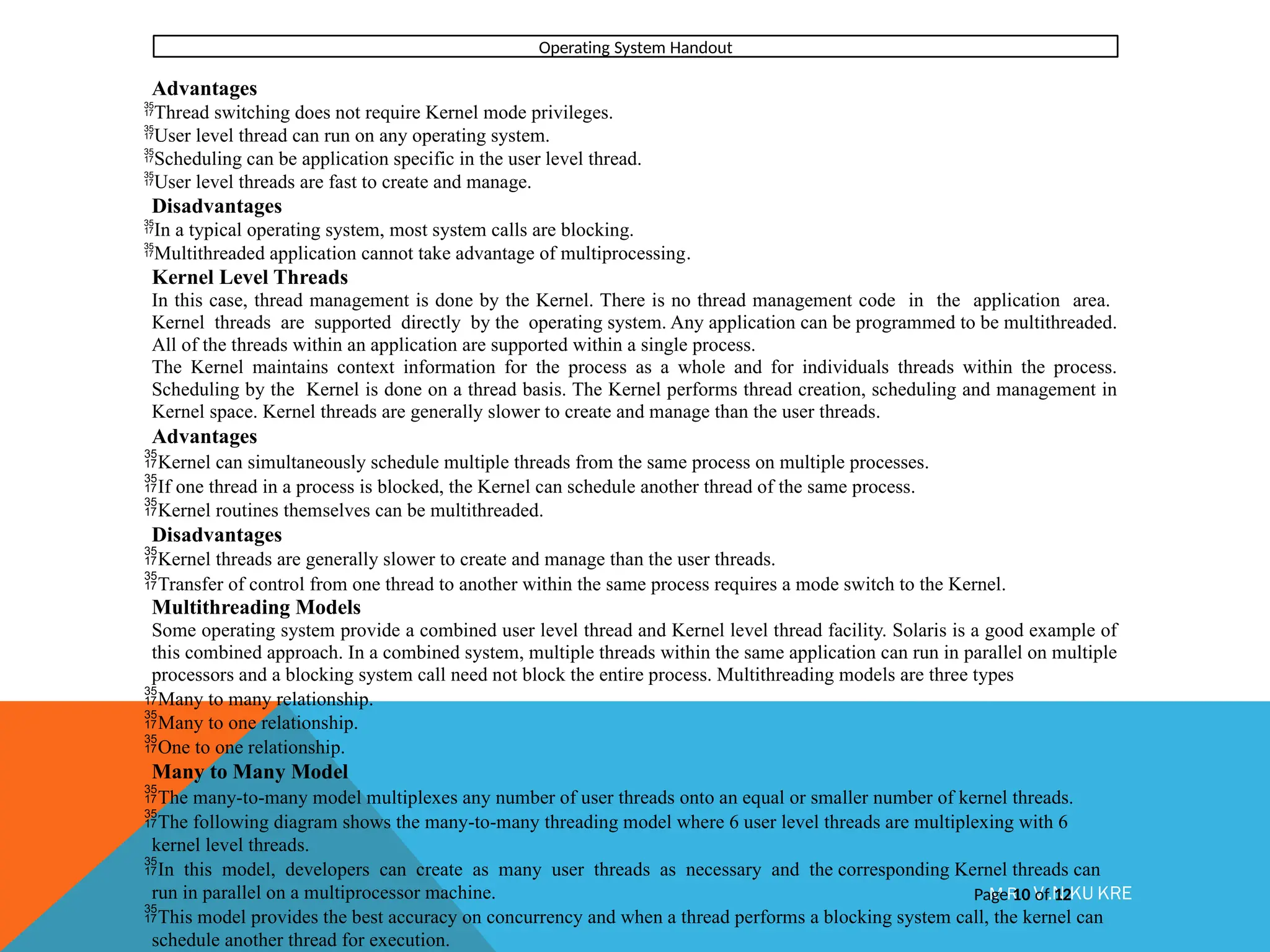 Operating System-Thread concept in Operating System | PPT