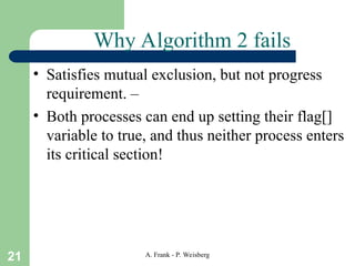 operating system the critical section problem | PPT