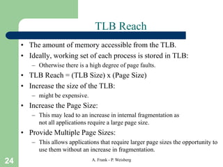 Segmentation and paging | PPT | Operating Systems | Computer Software ...