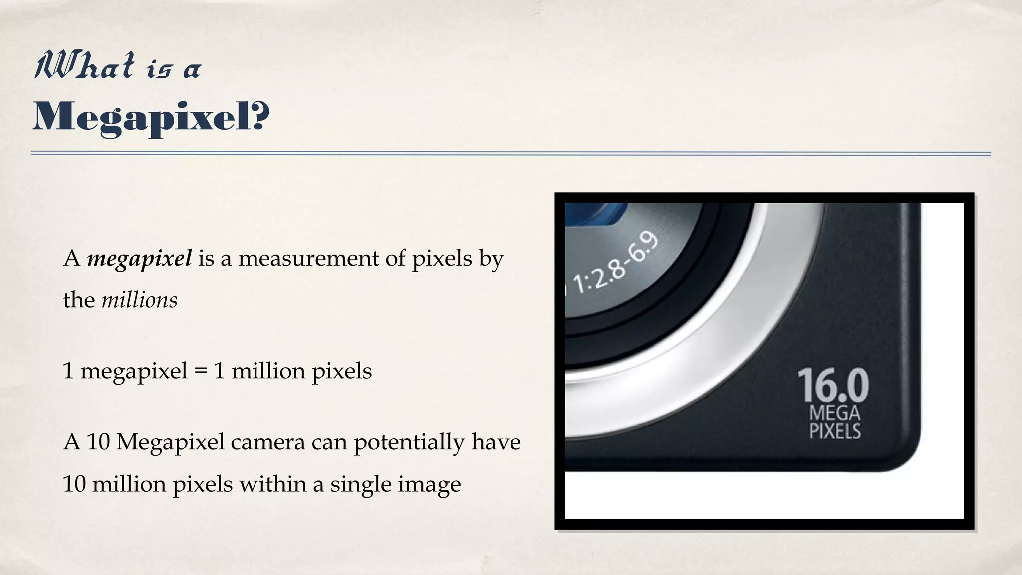 Lesson 3 • Types of Cameras | PPT