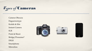 Lesson 3 • Types of Cameras | PPT