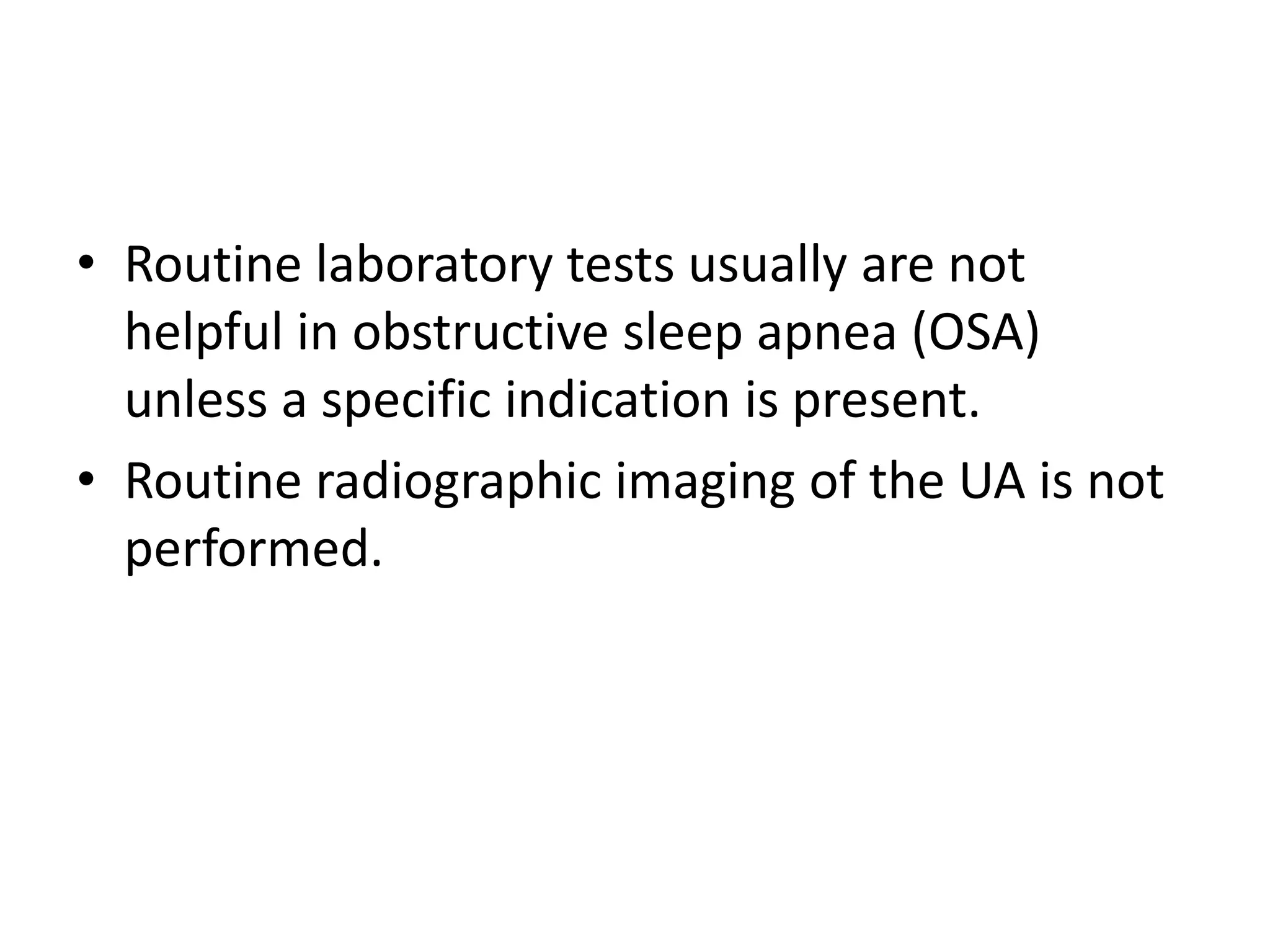 Obstructive Sleep Apnea (OSA) | PPTX
