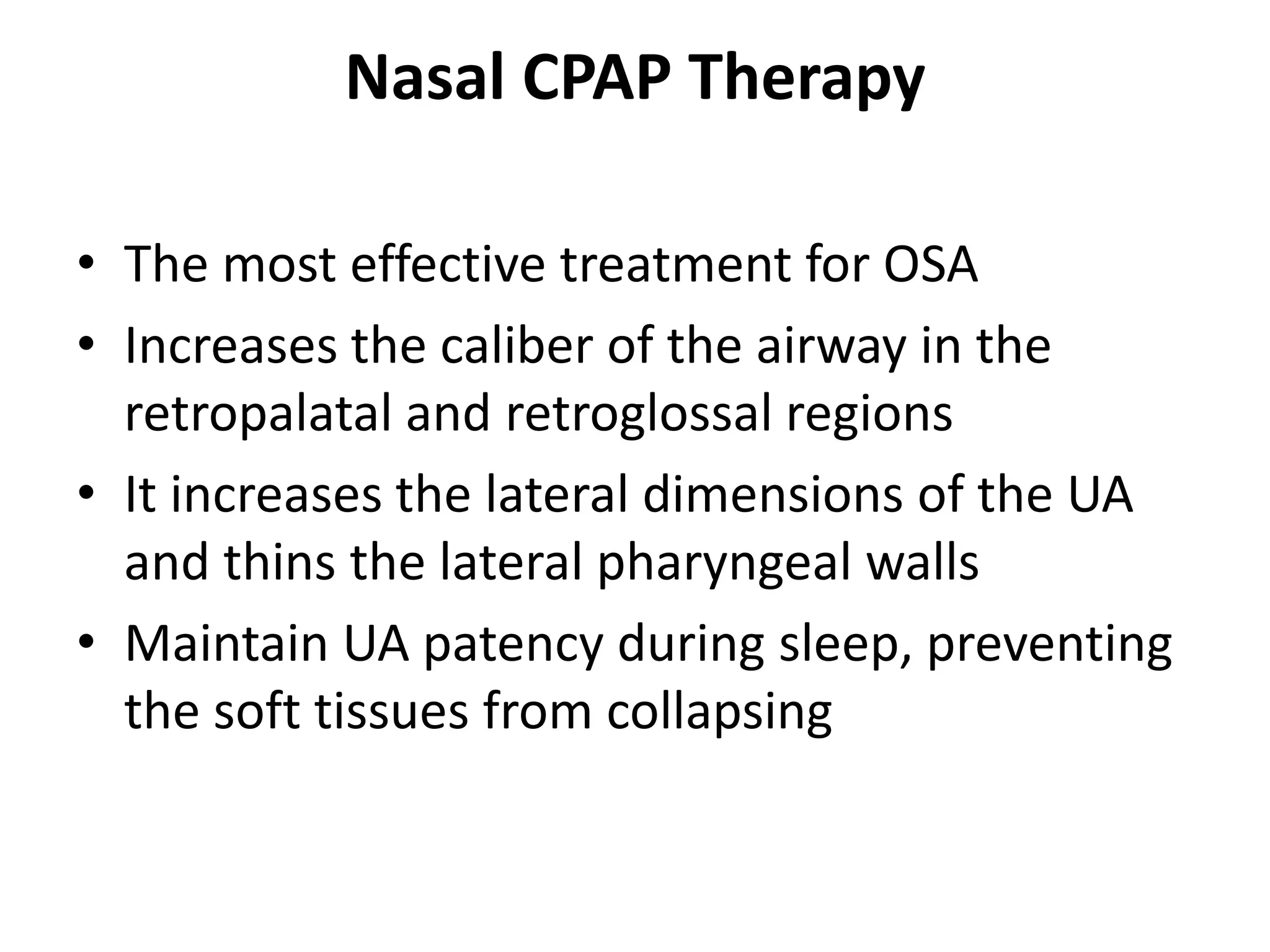 Obstructive Sleep Apnea (OSA) | PPTX