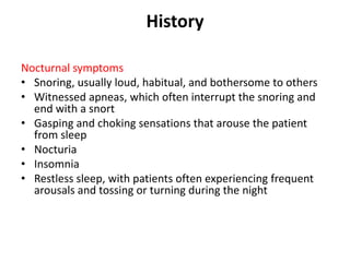 Obstructive Sleep Apnea (OSA) | PPTX