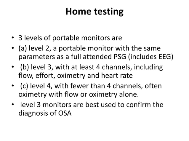Obstructive Sleep Apnea (OSA) | PPTX | Sleep Disorders | Diseases and ...
