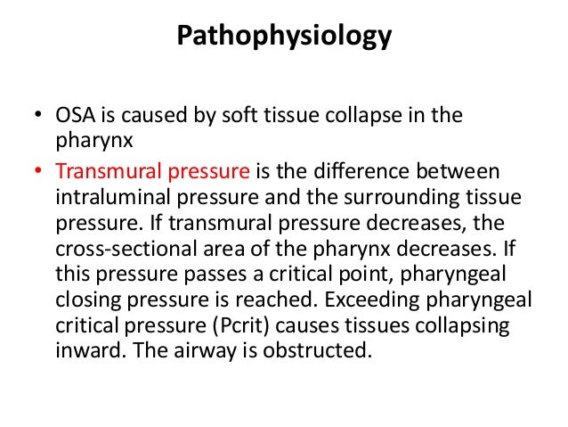 Obstructive Sleep Apnea (OSA)