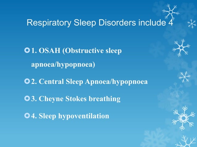 Obstructive Sleep Apnoea Ppt 1794