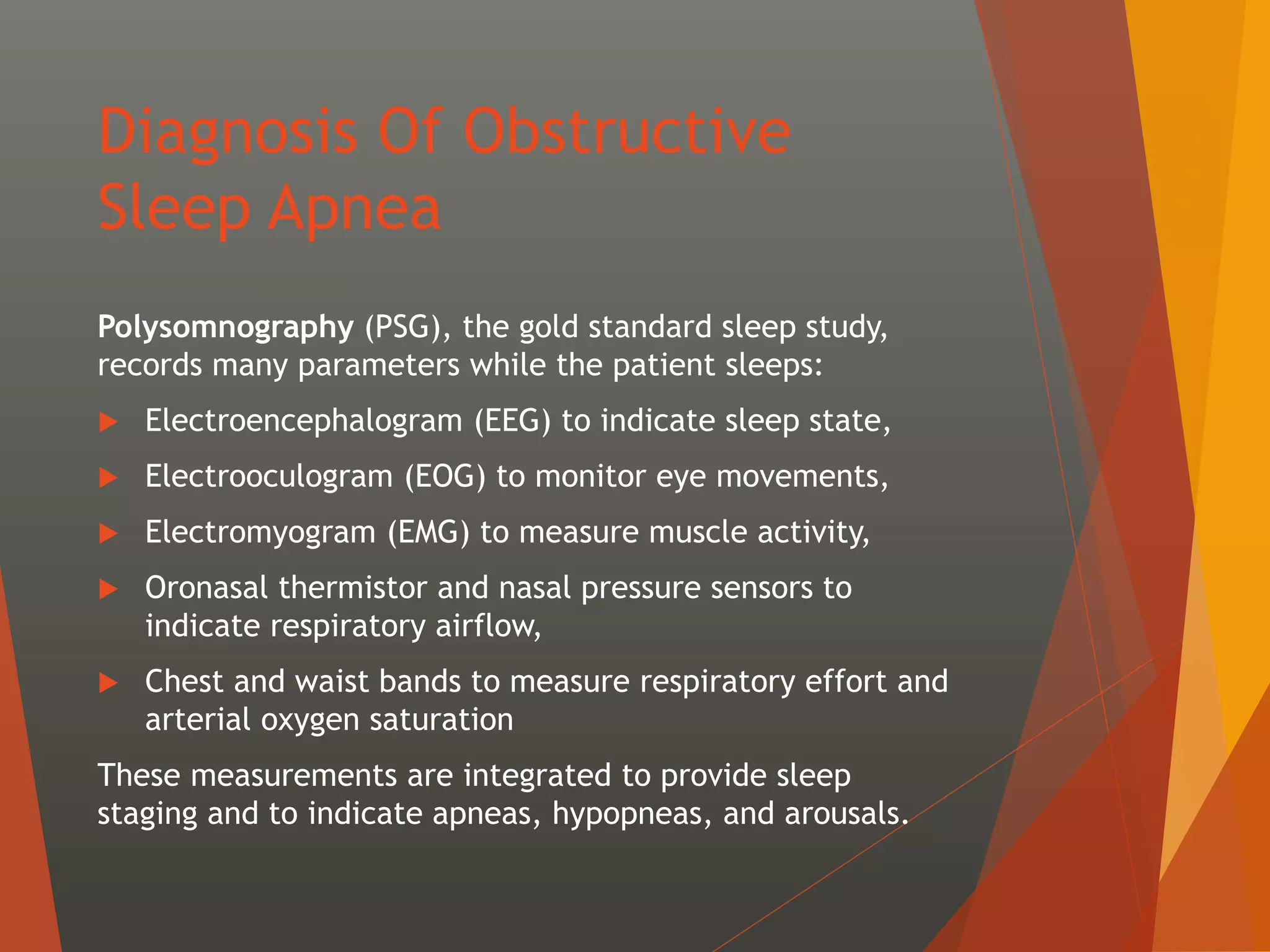 Obstructive Sleep Apnea | PPTX