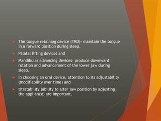 Obstructive Sleep Apnea | PPT