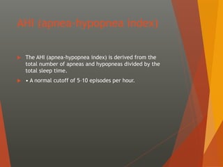 Obstructive Sleep Apnea | PPT